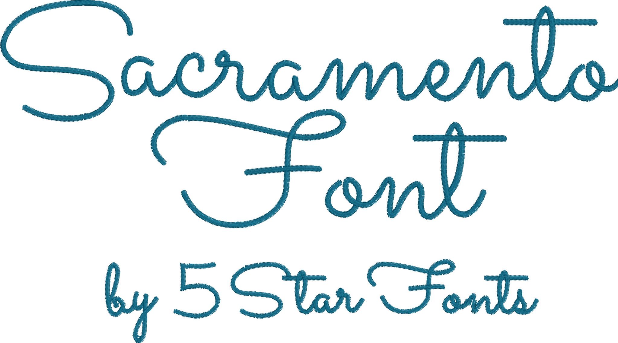 5S Sacramento Native bx font 1"-3.5" script font – 5StarFonts